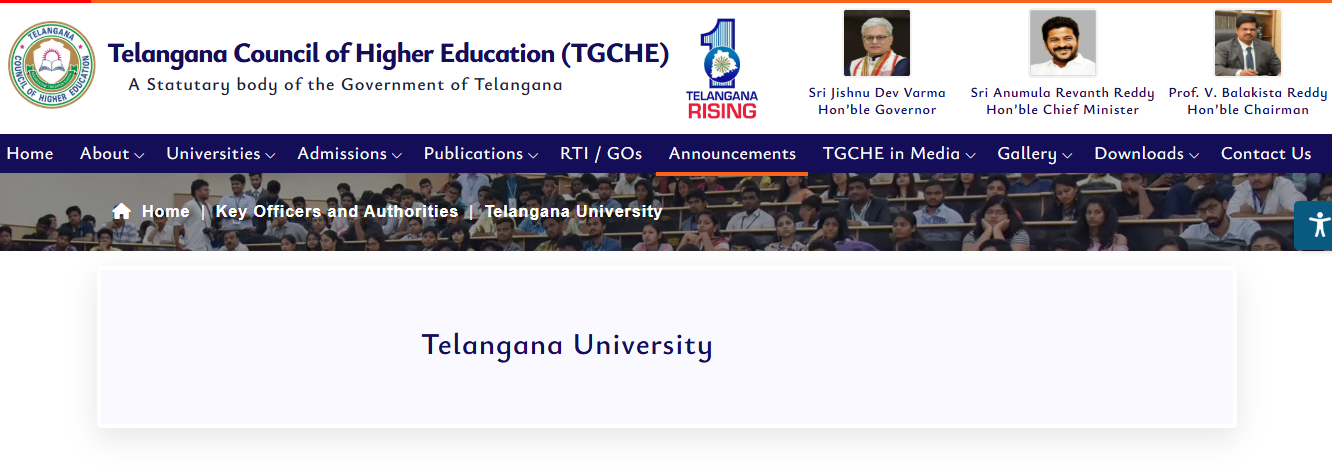 Telangana University Time Table 2025 {Download Link} telanganauniversity.ac.in TU Degree UG PG ...